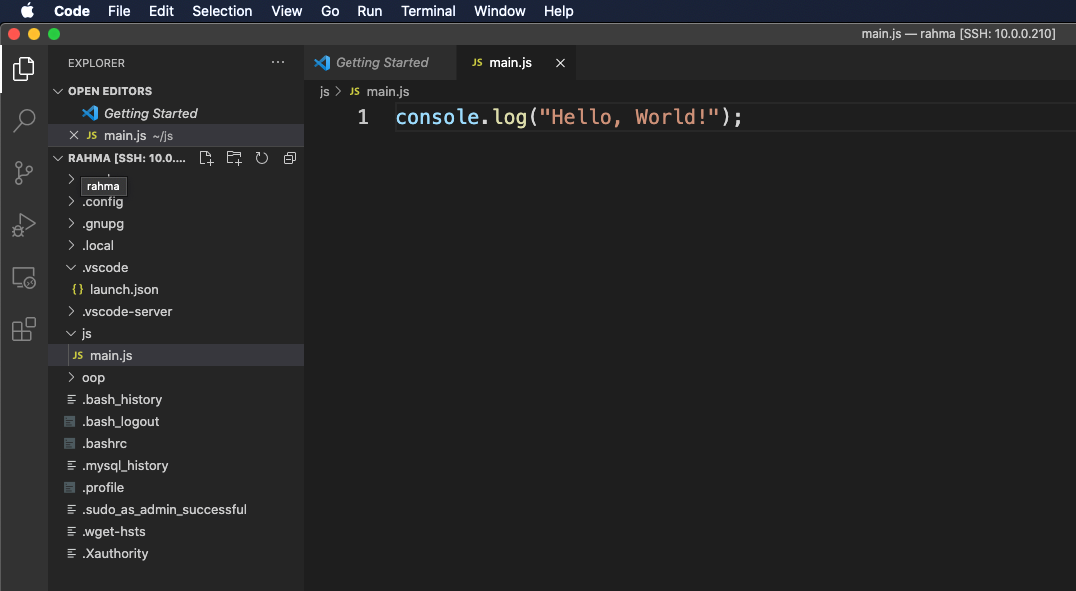 Menjalankan Program Pertama Javascript Hello World TKJPedia
