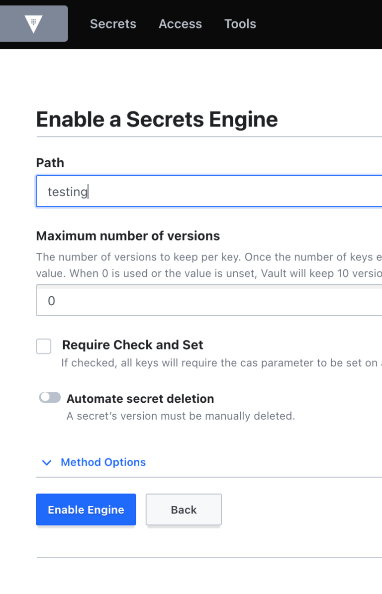 Using Hashicorp Vault for dot env file | TKJPedia